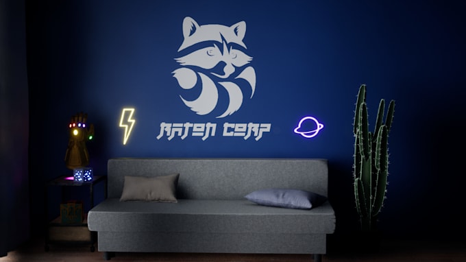 Create streamer animated background in 3d by Funnyberdy | Fiverr