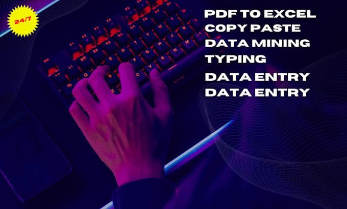 Copy paste, data entry and typing work by Mdziyahabib | Fiverr