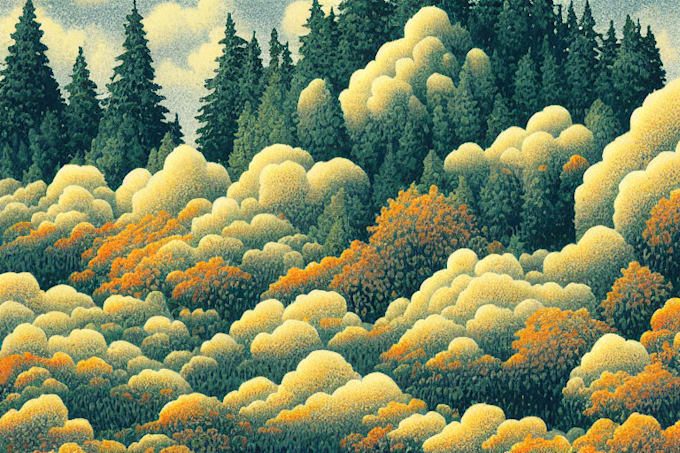 Create ai generated illustrations and upscale them for proper printing ...