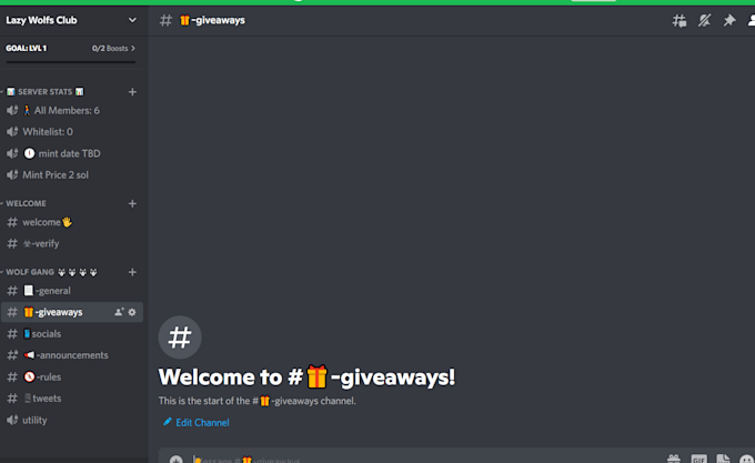 Make a basic discord server by Sebastiandom374 | Fiverr