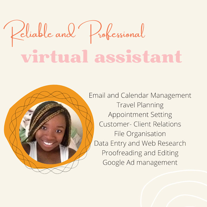Be your virtual assistant for all administrative needs by Rosemarieoyeban | Fiverr