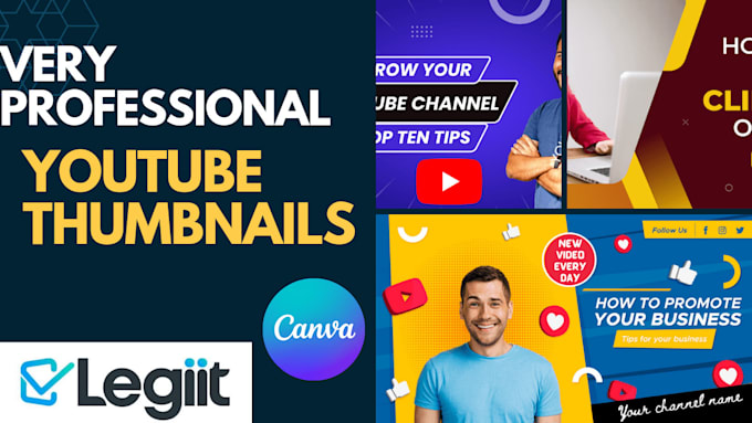 Design very unique and minimalist thumbnail by Nabeel96sbv | Fiverr
