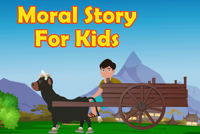 Make 2d and 3d moral story animation videos for kid stories by ...