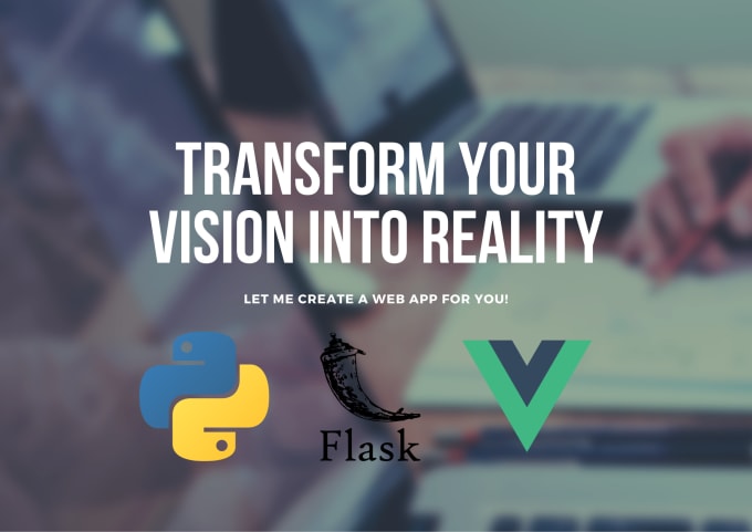 Create Your Web Application With Flask Vue And Mysql By Yuji255 Fiverr
