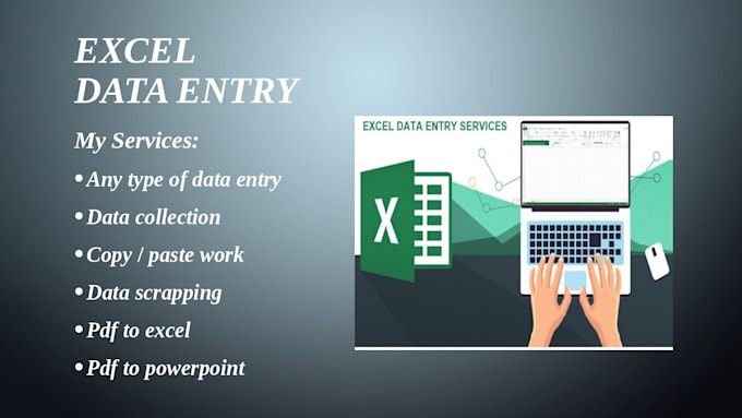 Do data entry on excel, copy paste work, scraping word to excel by Rana_moeez17 | Fiverr