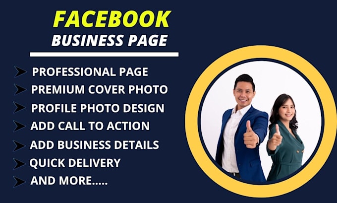 Design and set up a professional facebook business page for you by ...