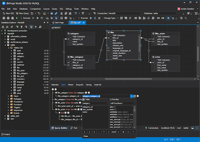 Organize and analyse your data using sql databases, also visualise ...