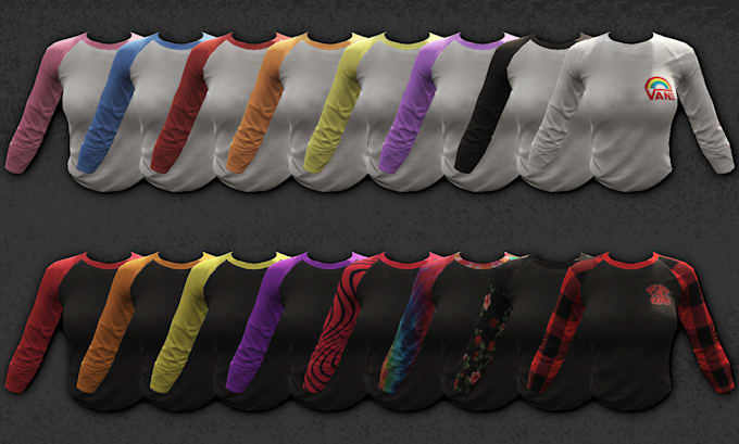 Create custom textures for your fivem clothing by Daxtermate | Fiverr