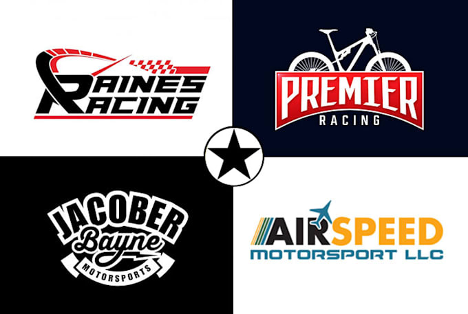 Design car racing team and motorsports logo by Madisonstudio | Fiverr