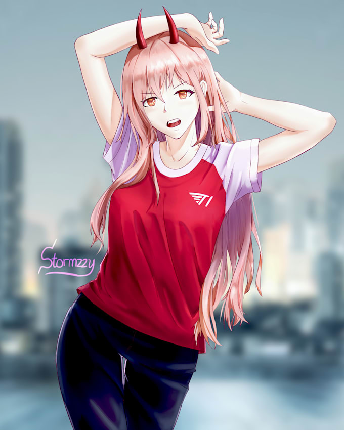 Create an character illustration based on your preference by ...