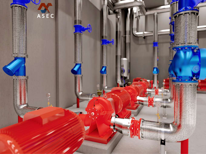 Design bim mep cad model for your projects by Youhana311 | Fiverr