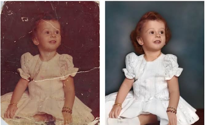 L restore old photos, colorize old photo, photo restoration by ...