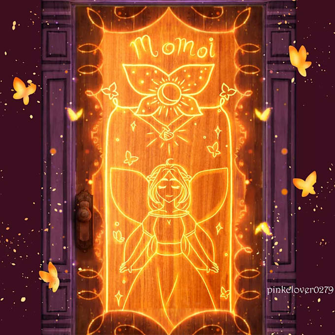 Draw your oc or character in disney encanto door by Momoiclover | Fiverr