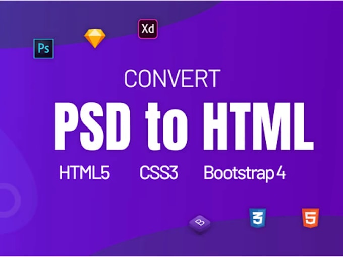 Convert your designs into code by Ferhataydn648 | Fiverr