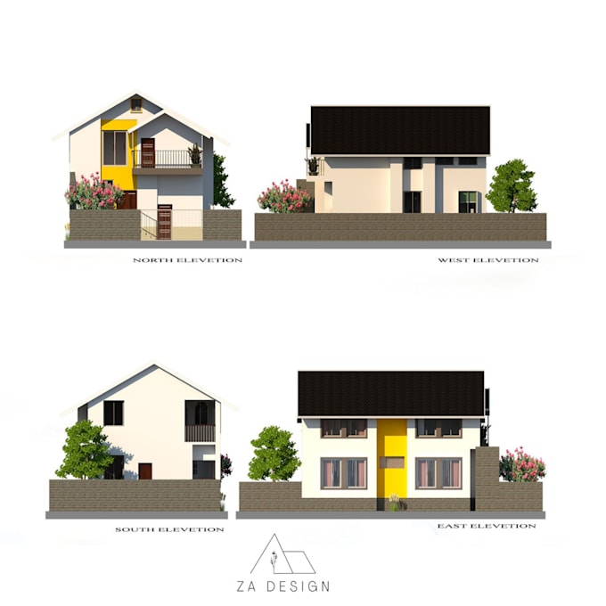 Create architectural plans, sections and elevations by Abaziza | Fiverr