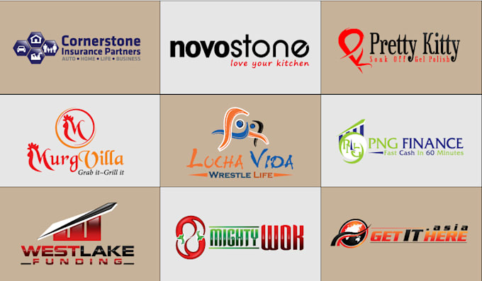 Design modern minimalist logo in 8 hours by Lyca_artist | Fiverr