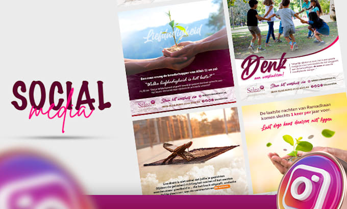 Create 10 professional social media posts design by Madjidmosbah | Fiverr