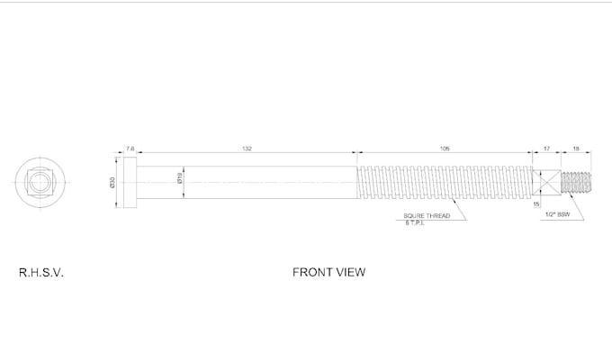 Make machine components in 2d and 3d by Nooraalamcad | Fiverr