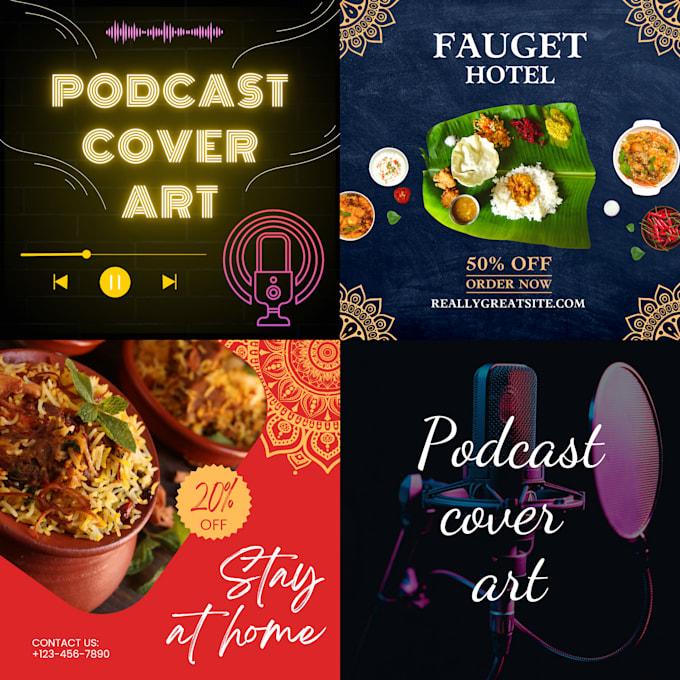 Create a stunning and creative cover image by Koushikanna734 | Fiverr