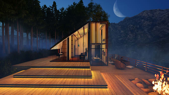 Create architectural 3d models and 3d rendering by Katsubala | Fiverr