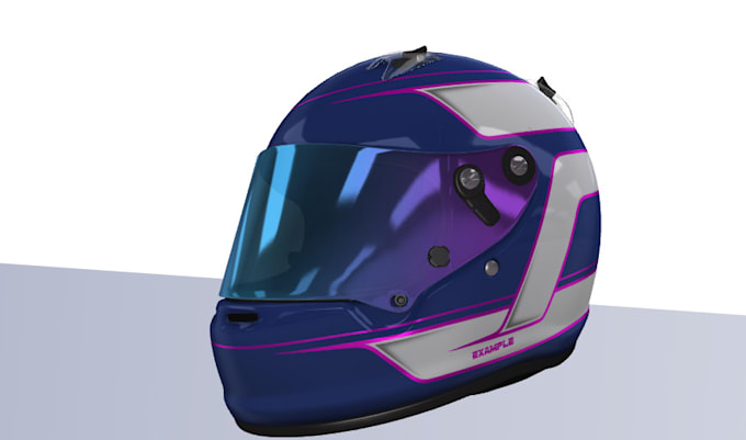 Design your racing helmet by Alex_curs3 | Fiverr
