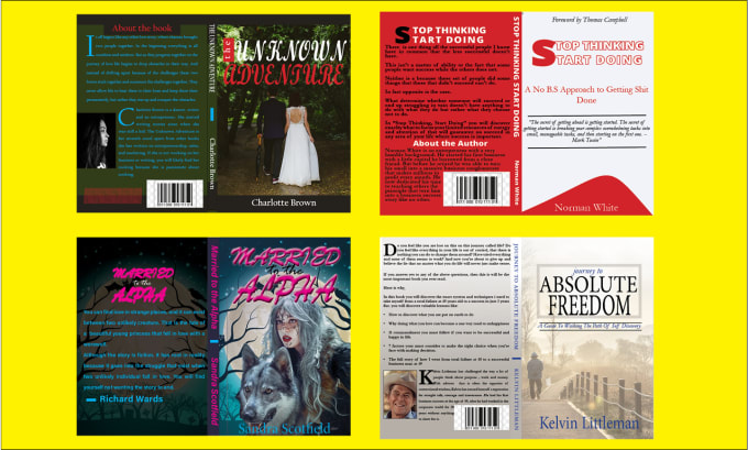 Create a beautiful book, ebook, amazon kdp cover design by ...