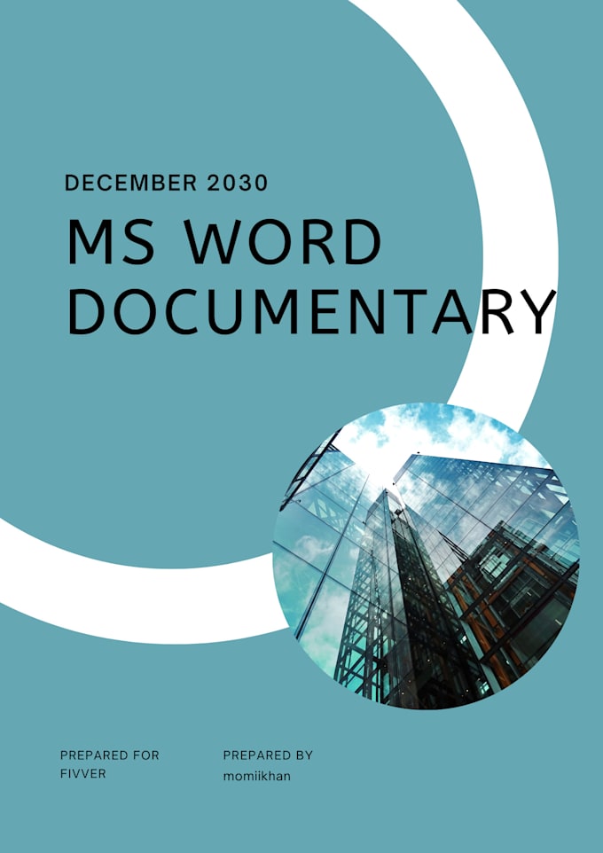 Create, edit, format, design, and type ms word documents by Momii_khan ...