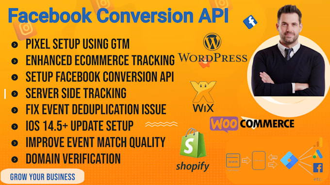 Setup facebook ios 14 update and conversion api using gtm by Md_sharif95 | Fiverr