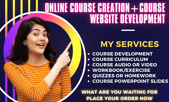 Write online course content course curriculum course creation course outline by Lasrsa | Fiverr