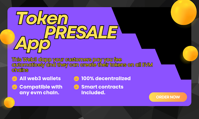 Create token presale app dapp by Ebruyunusoglu | Fiverr