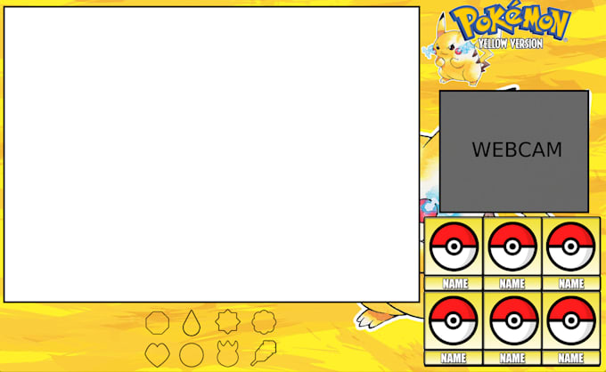 Make a pokemon nuzlocke overlay for you by Barbbocaptain | Fiverr