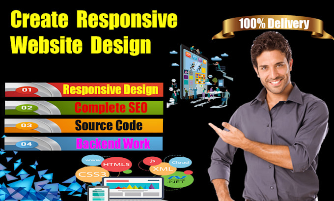 Be your best frontend website developer by Danishabbas281 | Fiverr