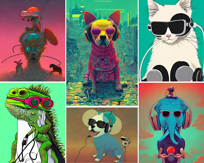 Create high quality nft illustration and animation by Remyaj | Fiverr