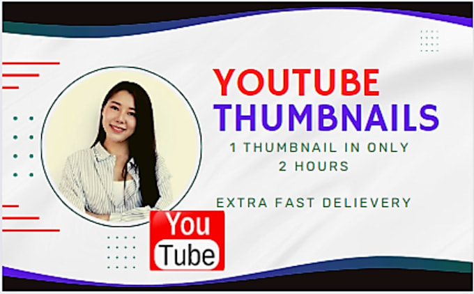 Design attractive and professional youtube thumbnails in 2 hours by ...
