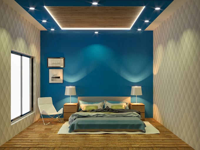 3d interior design, architectural rendering and animation by Aqsa_hadi ...