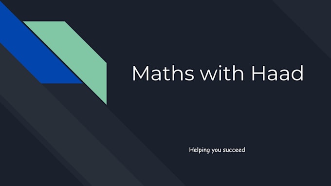 Be your math problem helper up to alevel high school level by ...