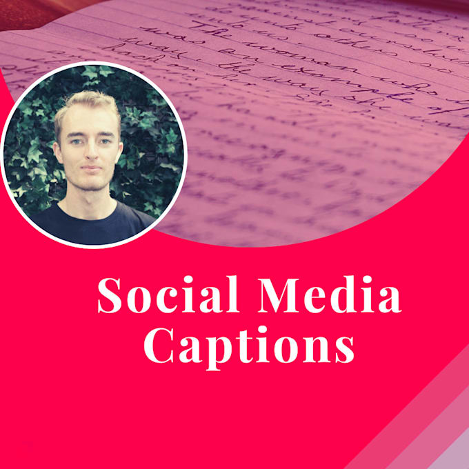Write your social media captions by Chadrwyatt | Fiverr