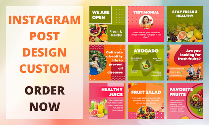Create interest instagram post design by Bertch_designer | Fiverr