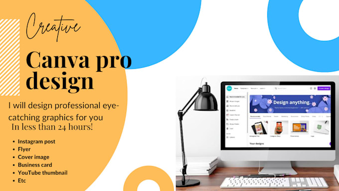 Design professional eye catching canva pro graphics for you by Temiday ...