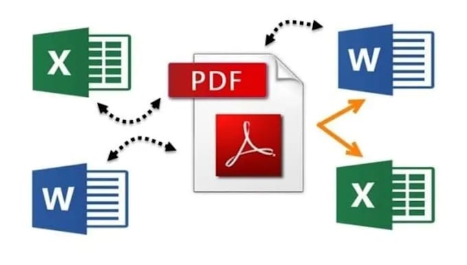 Convert pdf, word, excel, ppt, csv files by Musama135 | Fiverr