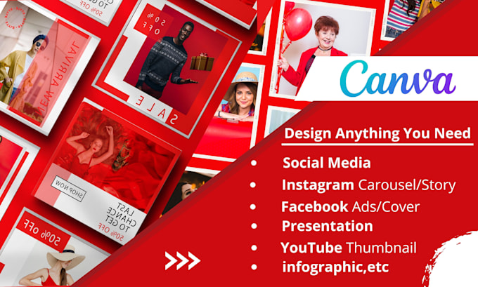 Design amazing canva templates for your social media posts by ...