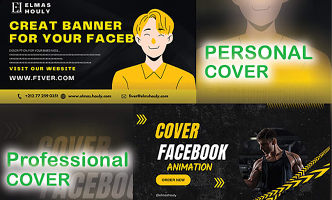 Create an amazing facebook cover banner design in 8 hours by ...