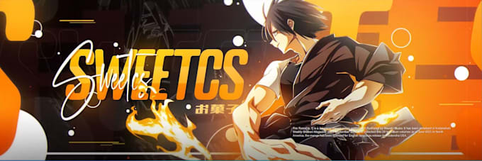 Anime logo and banner for your youtube channel by Thealchemistsd | Fiverr