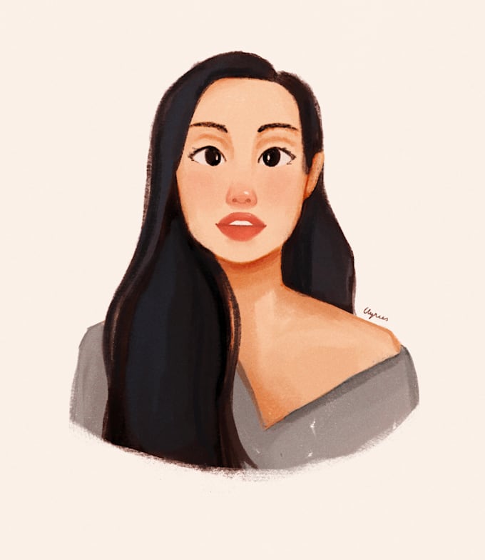 Create custom and stylized digital character illustrations by Clyrees ...