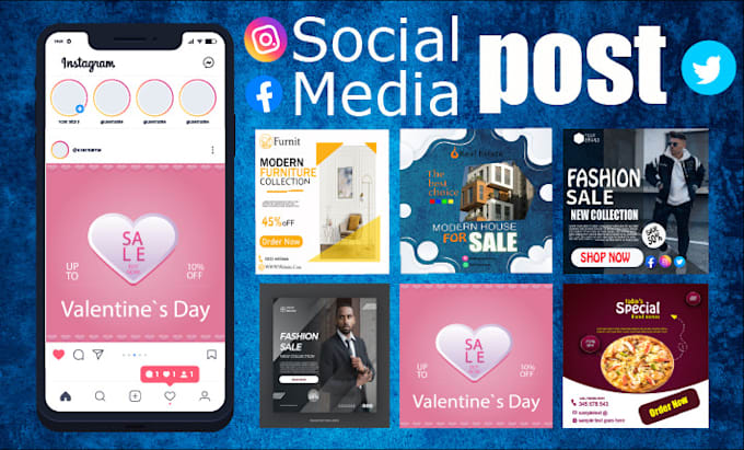Design attractive and amazing social media posts by Asimisra | Fiverr