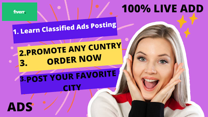 Learn classified ads posting any ads by Tdmgamerx | Fiverr