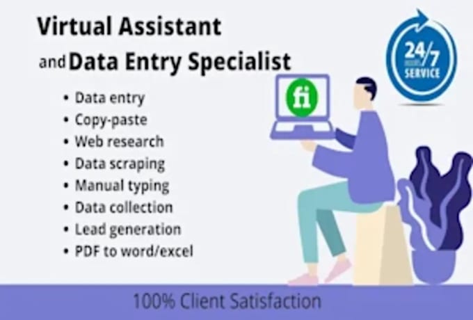 Data entry typing work in ms excel word power point by Hassanco | Fiverr
