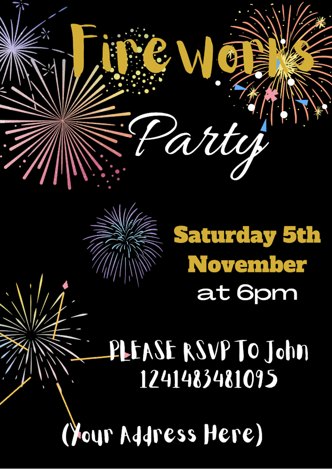 Do invitations for any event by Hudsonthedesign | Fiverr