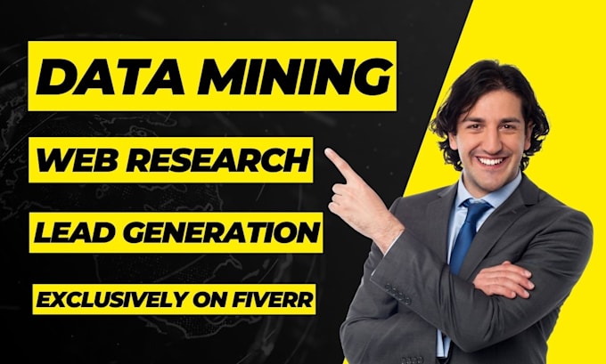 Do web scraping and data mining for any website by Yen_chowdhury | Fiverr