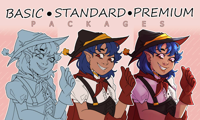 Draw a custom profile picture, character portrait by Reyju_ | Fiverr